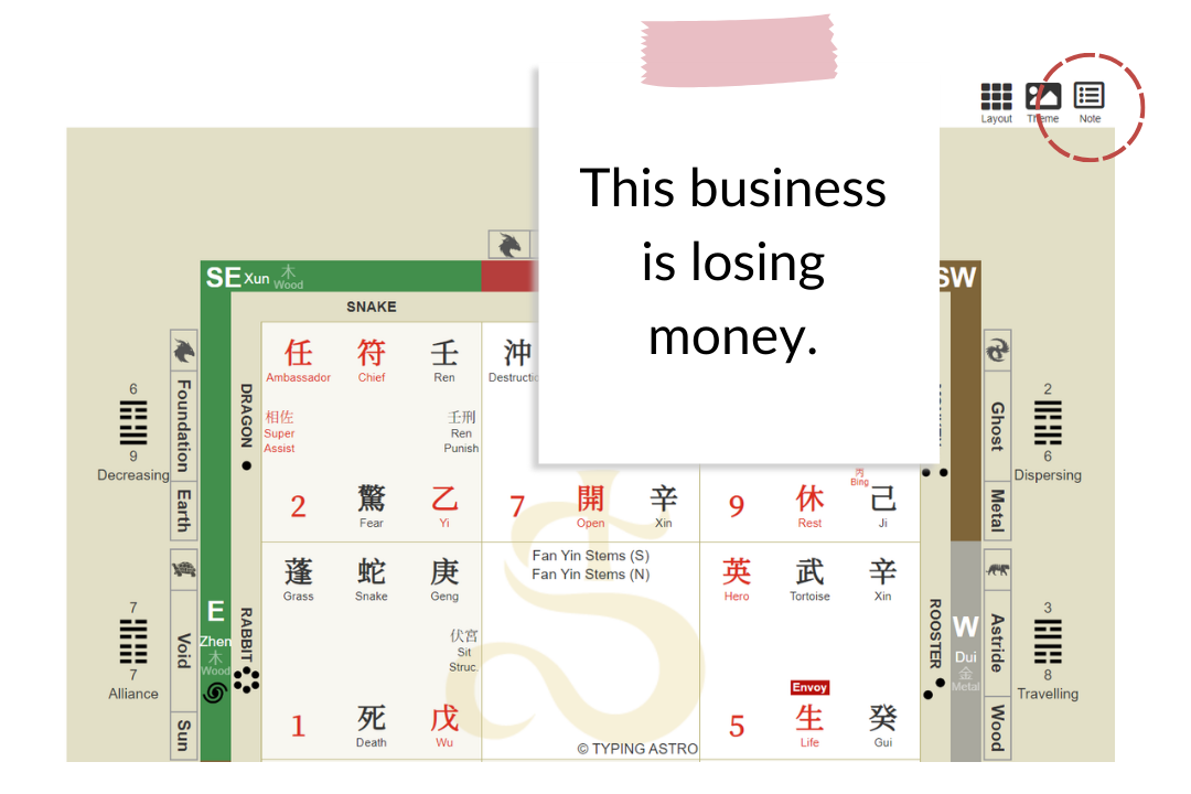 Qimen App Features – Typing Astro – Typing Astro